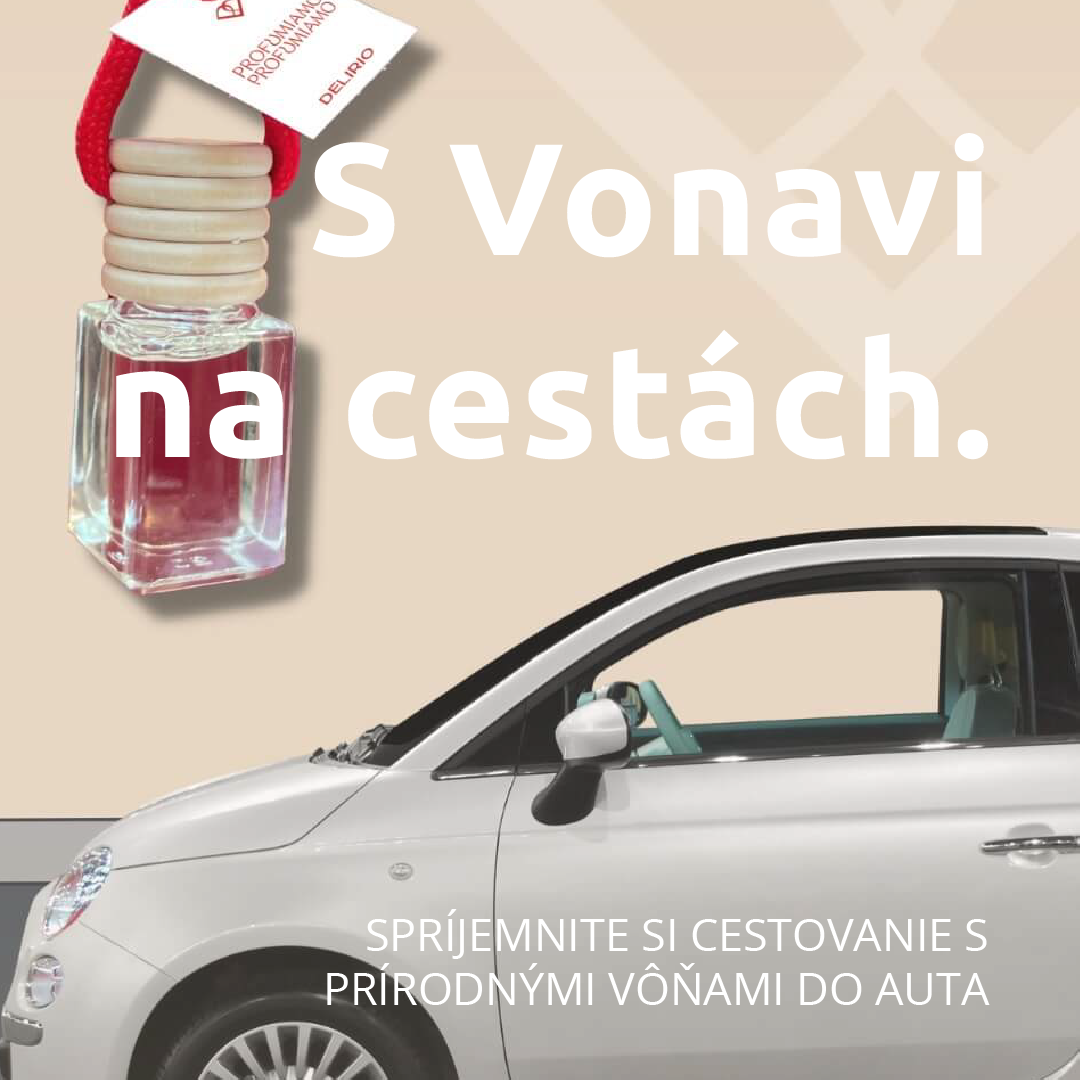 Luxusné a prírodné vône do auta, už ste ich vyskúšali?🚘